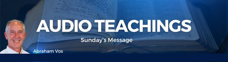 Sunday's Message Podcasts - For Your Good Ministries International